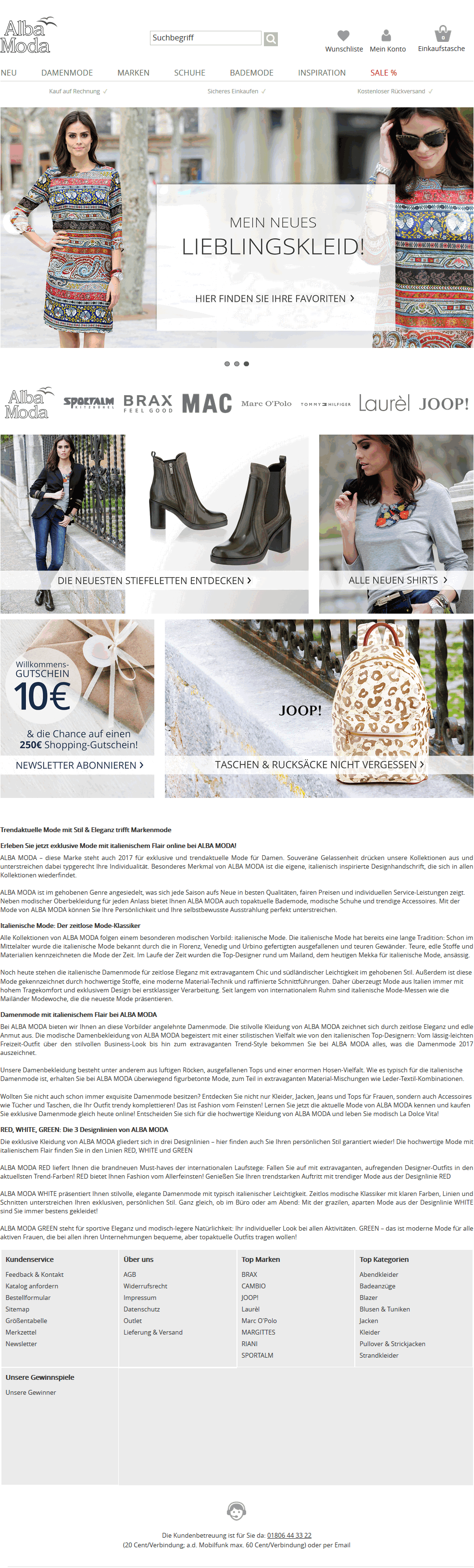 Mode für Damen bei ALBA MODA kaufen - exklusiv & italienisch | plugilo